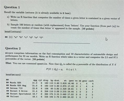 solved recall the variable letters it is already available