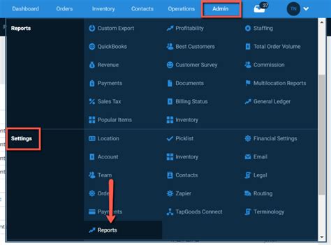 General Ledger Mapping In Tapgoods Pro Tapgoods
