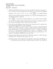 2013 Quiz 1 Solutions Econ 301 921 Summer Session Term I May 2013 M Vaney Quiz 1