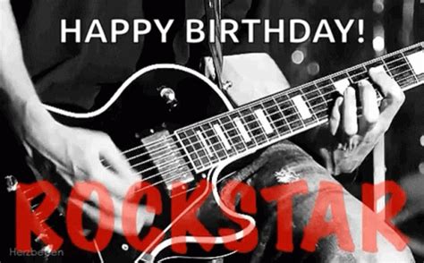 Happy Birthday Rock Star S Tenor