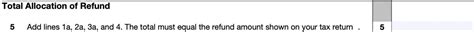 Irs Form 8888 Instructions Allocation Of Tax Refund