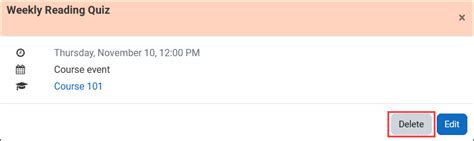 Create Calendar Event