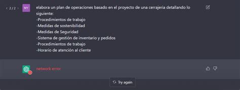Network Error Ropenai