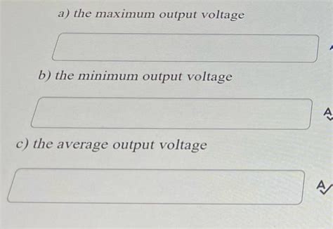 Solved The Circuit Shown Has The Values Listed In The Table