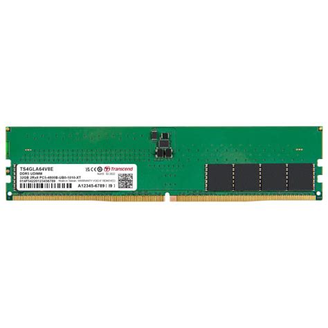 Ddr5 Unbuffered Dimms Standard