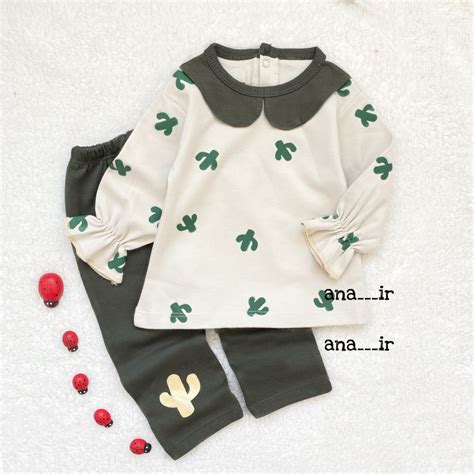 فروشگاه لباس بچگانه آناکید بلوز شلوار کاکتوس