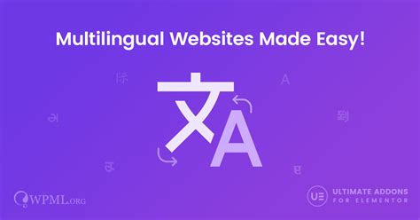 Ultimate Addons For Elementor Is WPML Compatible