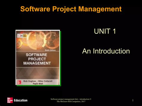 Chapter 01 Introduction To Software Project Management Pdf