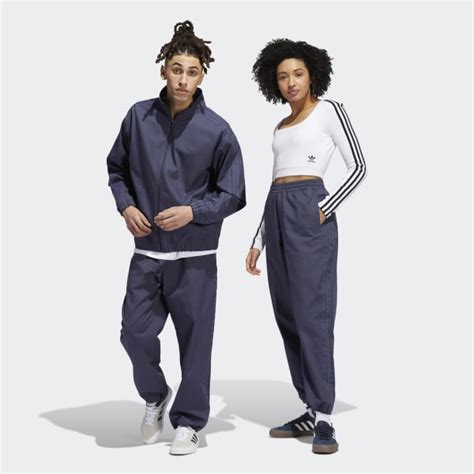 Adidas Skateboarding Sst Track Pants Gender Neutral Blue Free