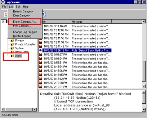 Norton Personal Firewall Manual Export SANS ISC