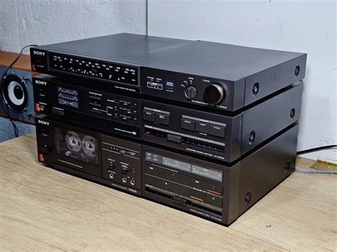 Sistem Audio Sony Deck Tc Fx2020 Amplificator Ta Ax2020 Tuner Hi Fi