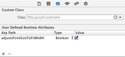 Ios Make Font Grow Together With UILabel Resized By Auto Layout How To Do It In Interface