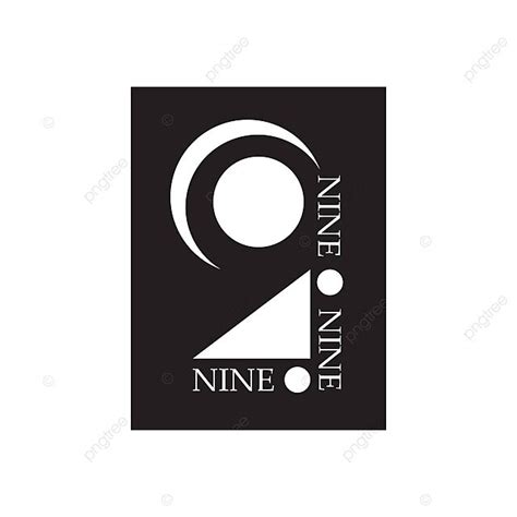 Number Ninenine Icon Logo Vector Nine Logo Design Vector Nine Logo Design Png And Vector With