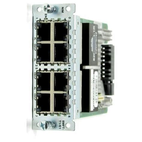 Nim 8mft T1 E1 Network Interface Modules At ₹ 14000 Piece Naharpur Rupa Gurugram Id