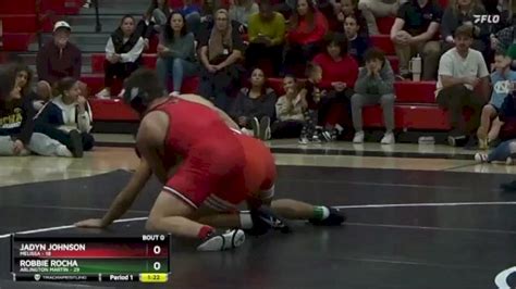 150 Lbs Jadyn Johnson Melissa Vs Robbie Rocha Arlington Martin