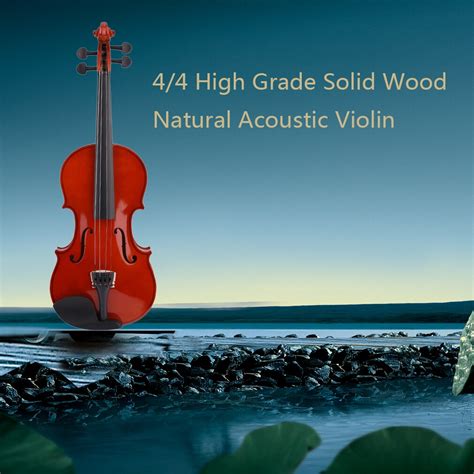 ¡novedad De 44 Violín Violín Acústico Natural De Grandado