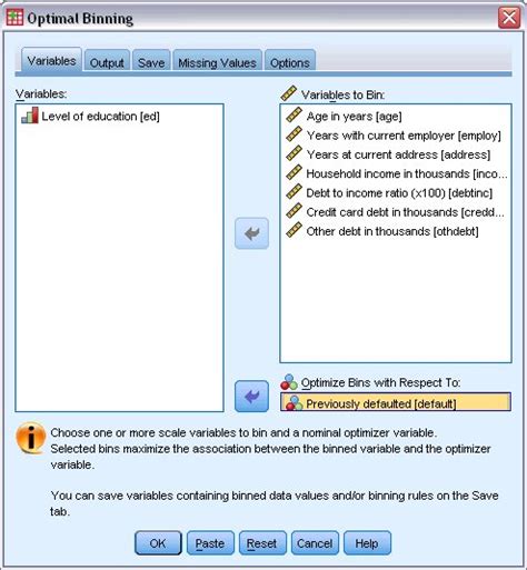 Running The Analysis