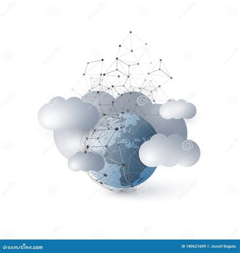 Cloud Computing Iot Iiot Networking Future Technology Concept