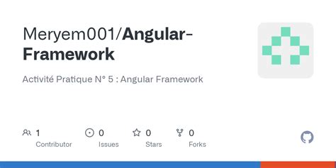 Github Meryem001angular Framework Activité Pratique N° 5 Angular