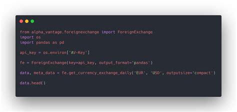 Alpha Vantage Api Python Tutorial Analyzing Alpha