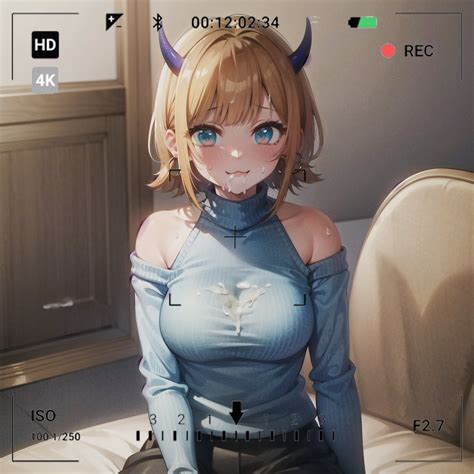 Rule 34 1girls Ai Generated Blonde Hair Blue Eyes Breasts Camera View Cum Cum On Breasts Cum