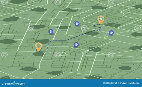 Location Ev Charging Station Location On Route To Home Gps Navigation
