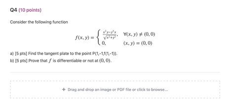 Solved Consider The Following Function Chegg