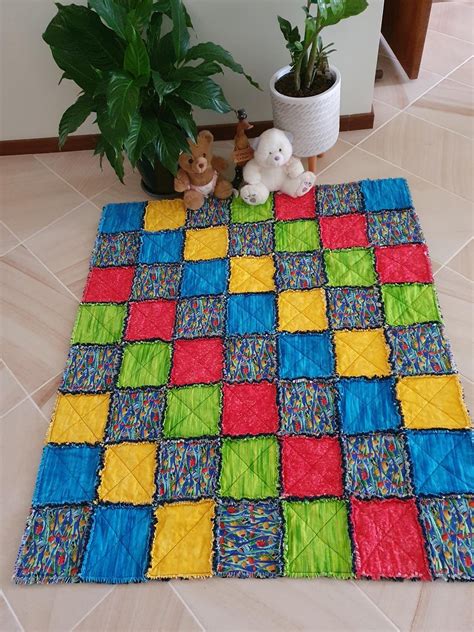 Rag Quilt Bright The Patchwork Quilt Maker Rag Quilt Bright The Patchwork Quilt Maker