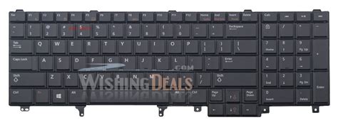 New For Dell Precision M2800 M4800 M6800 Us Layout Keyboard Black Color In Replacement Keyboards