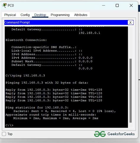 Setting IP Address Using ipconfig Command - GeeksforGeeks