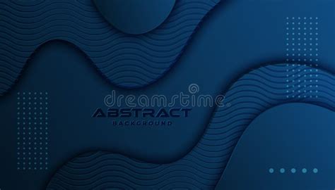 Dynamic Textured Background Design In 3d Style With Blue Color Stock Vector Illustration Of