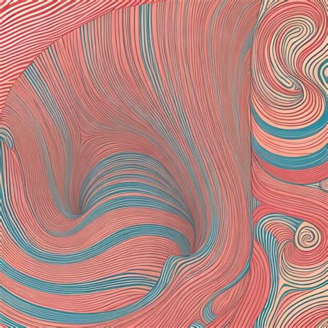 Premium Ai Image Abstract Wavy Pattern Background