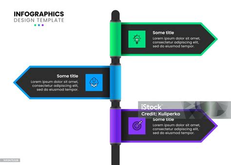 인포그래픽 템플릿입니다 3단계와 아이콘이 있는 표지판 0명에 대한 스톡 벡터 아트 및 기타 이미지 0명 개념 검은색 Istock