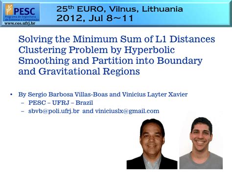 Pdf Solving The Minimum Sum Of L1 Distances Clustering Problem By Hyperbolic Smoothing And