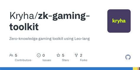 Github Kryha Zk Gaming Toolkit Zero Knowledge Gaming Toolkit Using