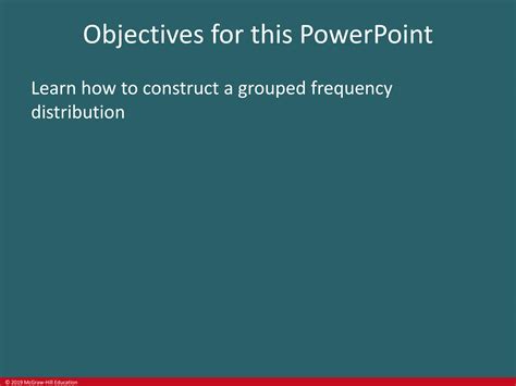 Solution 2 1 Construct A Grouped Frequency Distribution Part 1 2 And 3