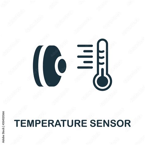 Temperature Sensor Icon Simple Element From Sensors Icons Collection Creative Temperature