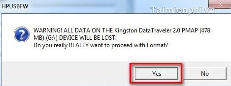 HP USB Disk Storage Format Tool Định dạng USB sang NTFS FAT Down