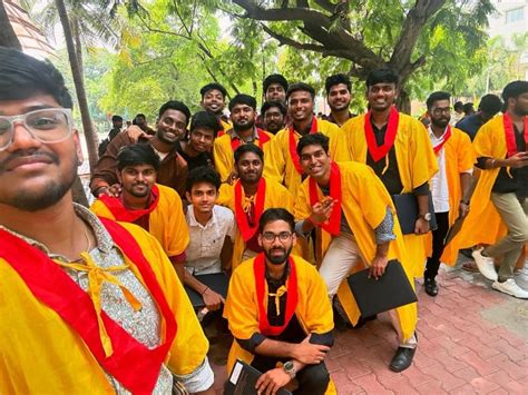 Graduationday Computerscienceengineer Annauniversity Rmk Gratitude