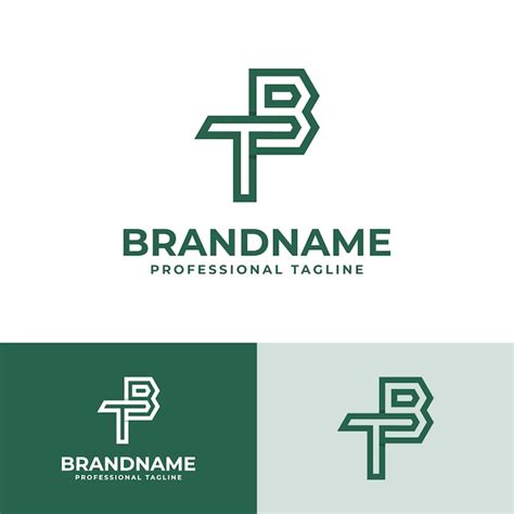 Premium Vector Modern Initials Tb Logo Suitable For Business With Bt
