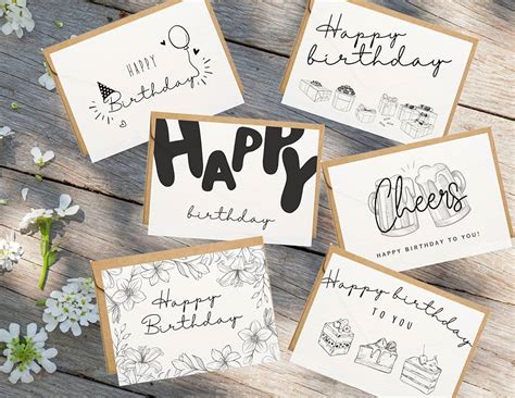 Classy Happy Birthday Card