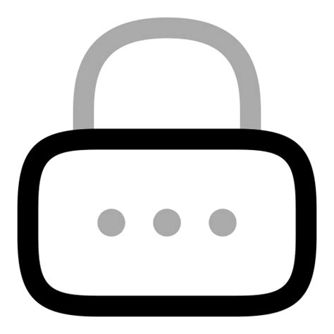 Lock Generic Grey Icon
