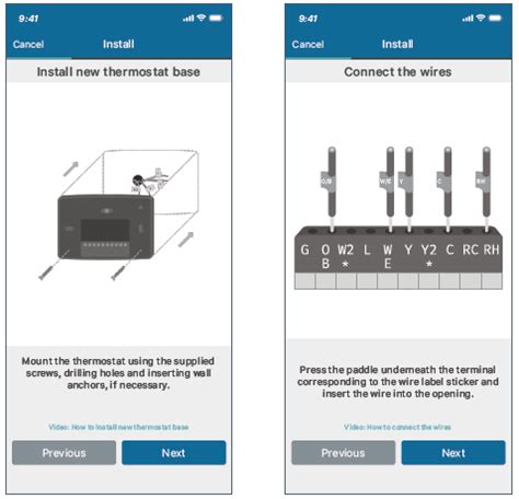 SENSI St75 TOUCH SMART THERMOSTAT Installation Guide Thermostat Guide