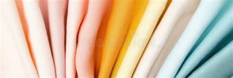 Explore The Vibrant Interplay Of Colors In Soft Fabrics Showcasing