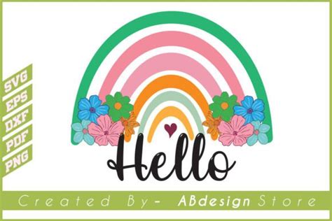 Hello Graphic By Abdesignstore · Creative Fabrica