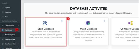 scan database