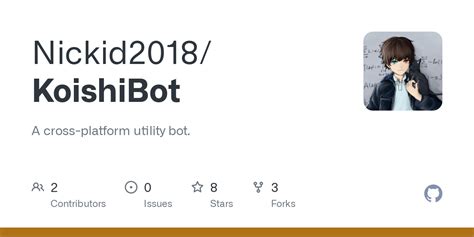 GitHub Nickid KoishiBot A Cross Platform Utility
