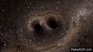 Two Black Holes Merge Into One On Make A 
