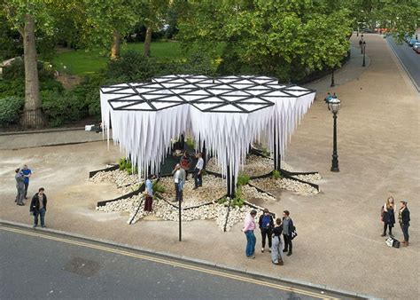Humidity Recrating Tree Like Structures Outside Aa In London Tree