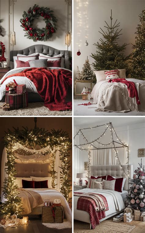 How To Design Stylish Christmas Bedroom Decor Ideas